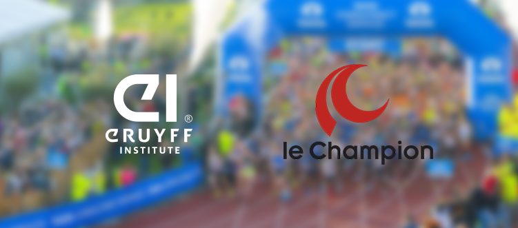 Le Champion new corporate partner of Johan Cruyff Institute - Johan ...