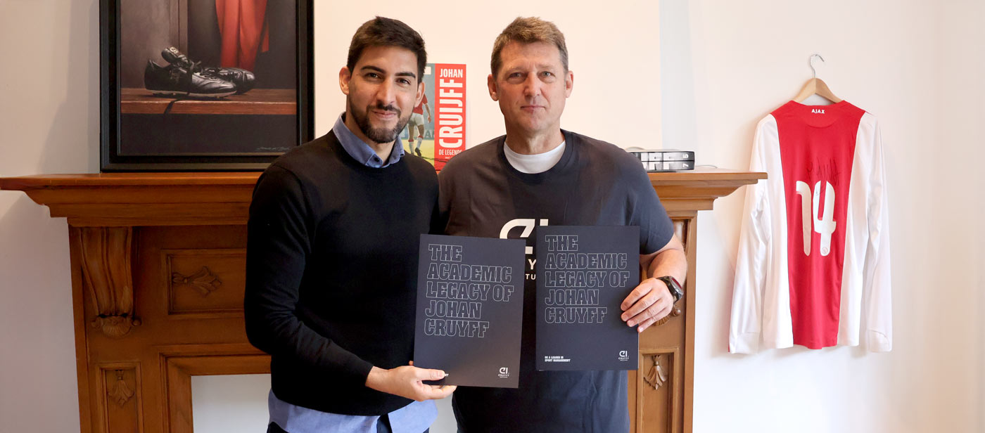 Helmut Brenner: “De academische topkwaliteit van Johan Cruyff Institute ...